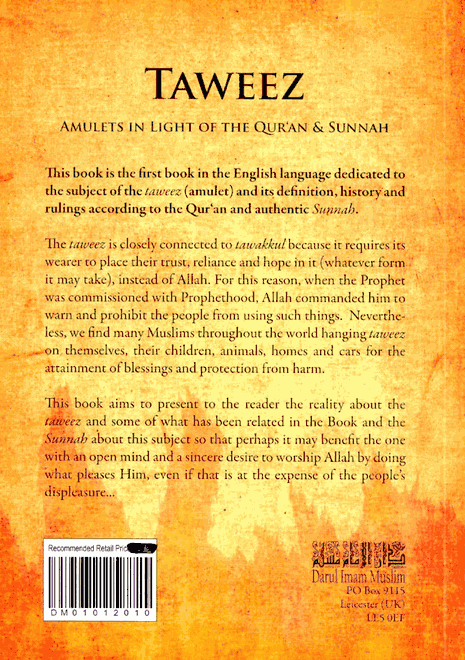 Taweez : Amulets in the Qur'an and Sunnah – Habib Book Store